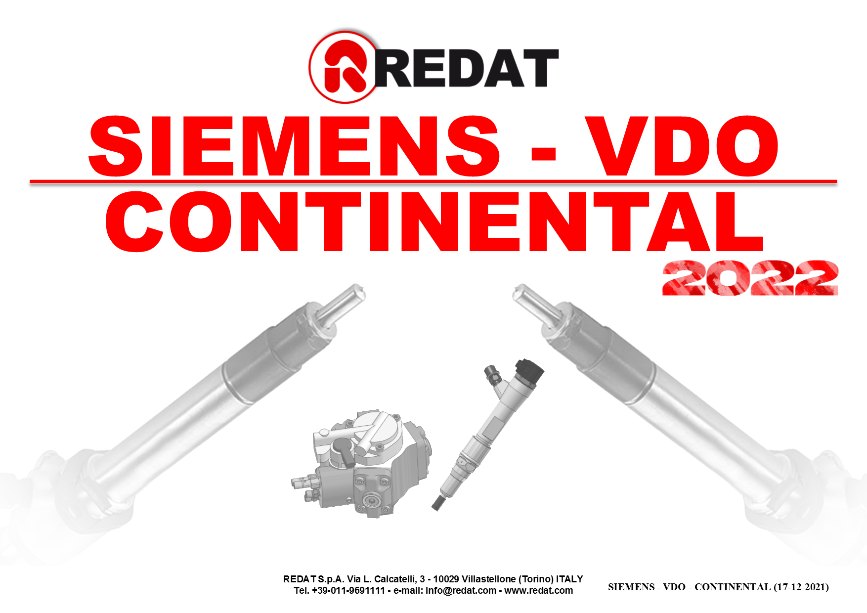 CATÁLOGOS SIEMENS - Redat - Redat Italia